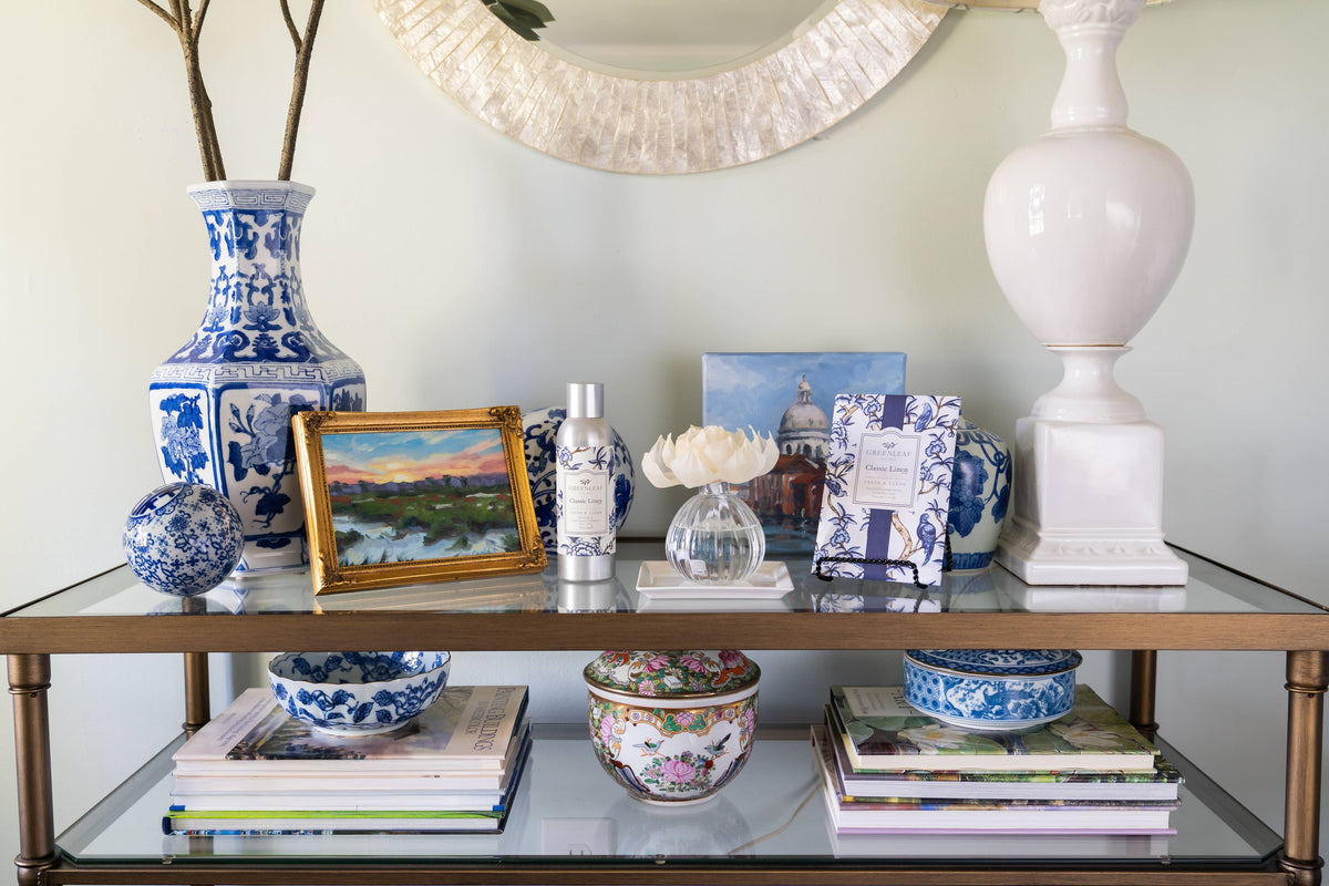 Classic Linen Flower Diffuser – Crazy Ladies & More Inc.