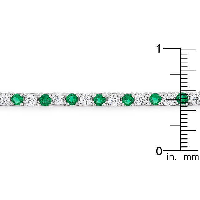 Evergreen Tennis Bracelet – Crazy Ladies & More Inc.