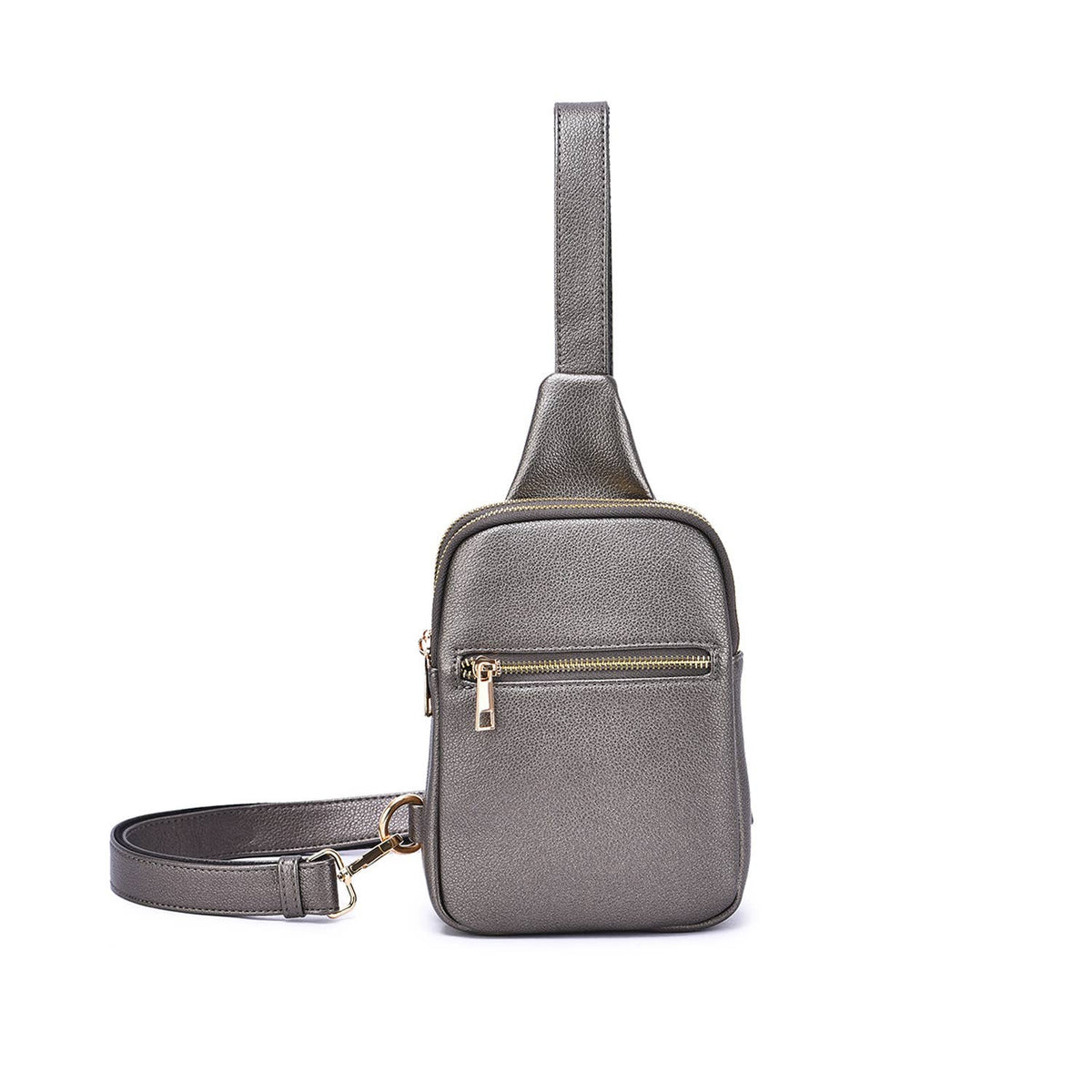 Justine 2 Compartment Sling Bag: M.Grey – Crazy Ladies & More Inc.