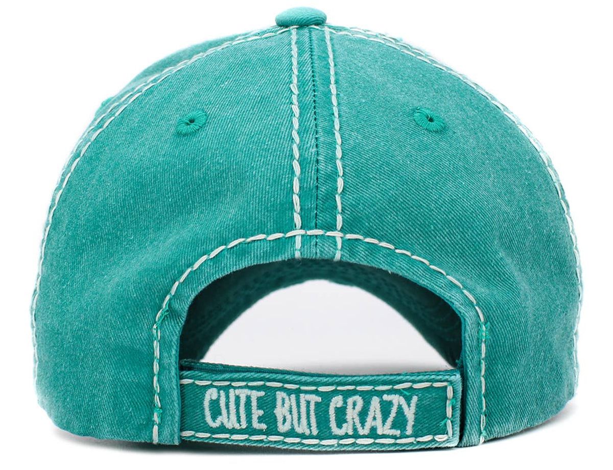 Cute But Crazy Vintage Ballcap: TUQ – Crazy Ladies & More Inc.