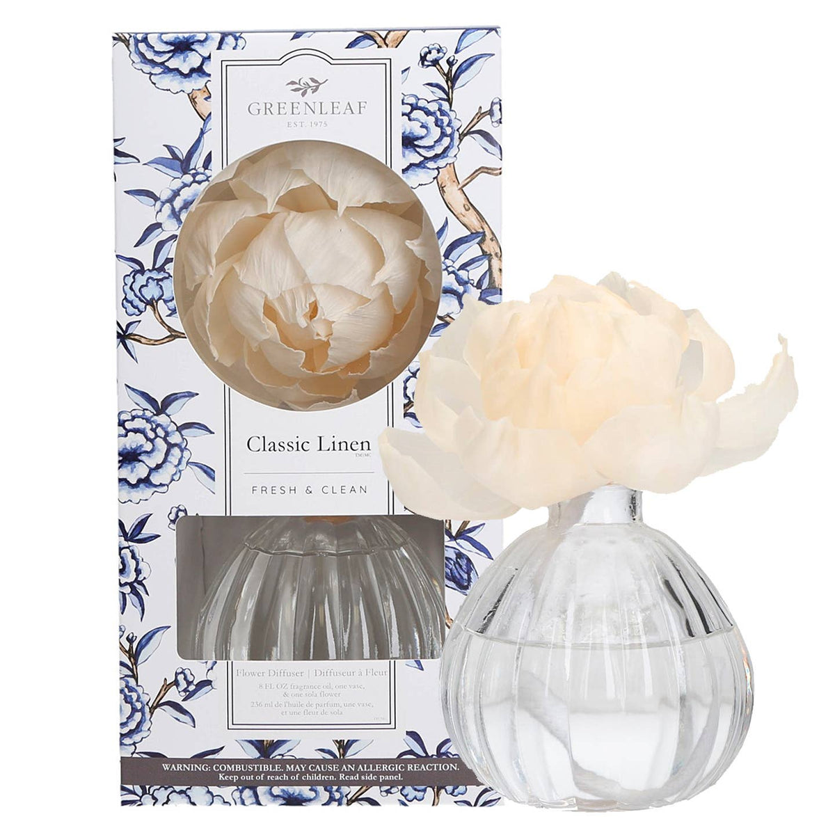 Classic Linen Flower Diffuser – Crazy Ladies & More Inc.