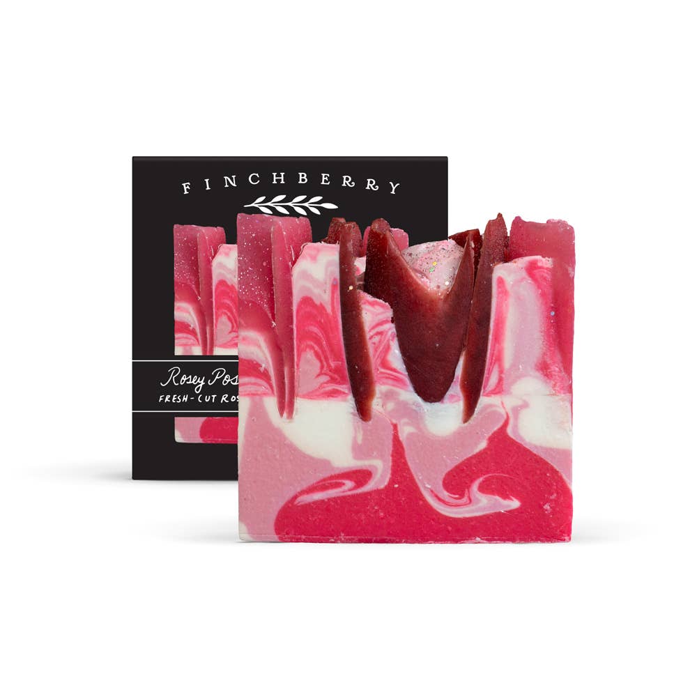 FinchBerry - Rosey Posey Soap (Boxed) – Crazy Ladies & More Inc.