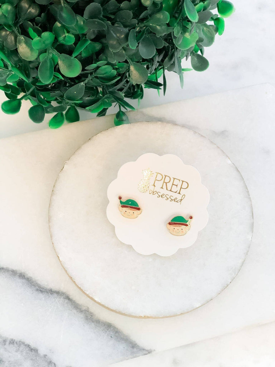 Smiling Elf Signature Enamel Studs – Crazy Ladies & More Inc.